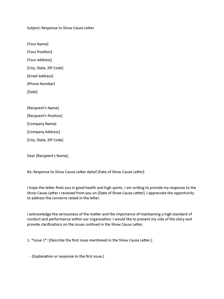 Sample Response | PDF