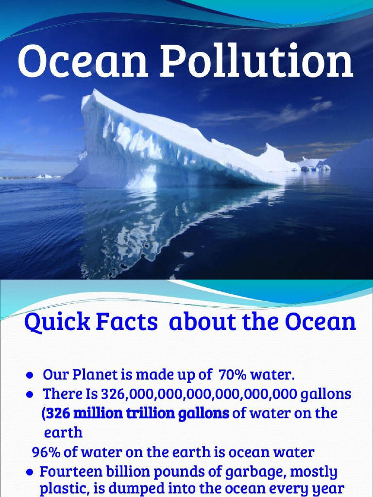 Ocean Pollution | PDF