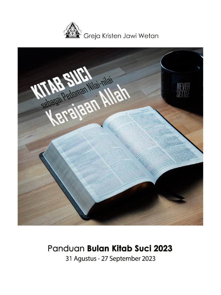 Panduan Bulan Kitab Suci 2023 | PDF Panduan Bulan Kitab Suci 2023 | PDF