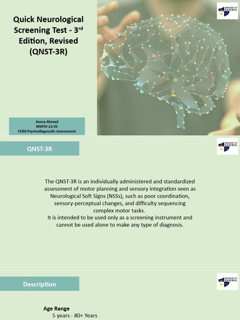 QNST 3R | PDF | Hand | Finger