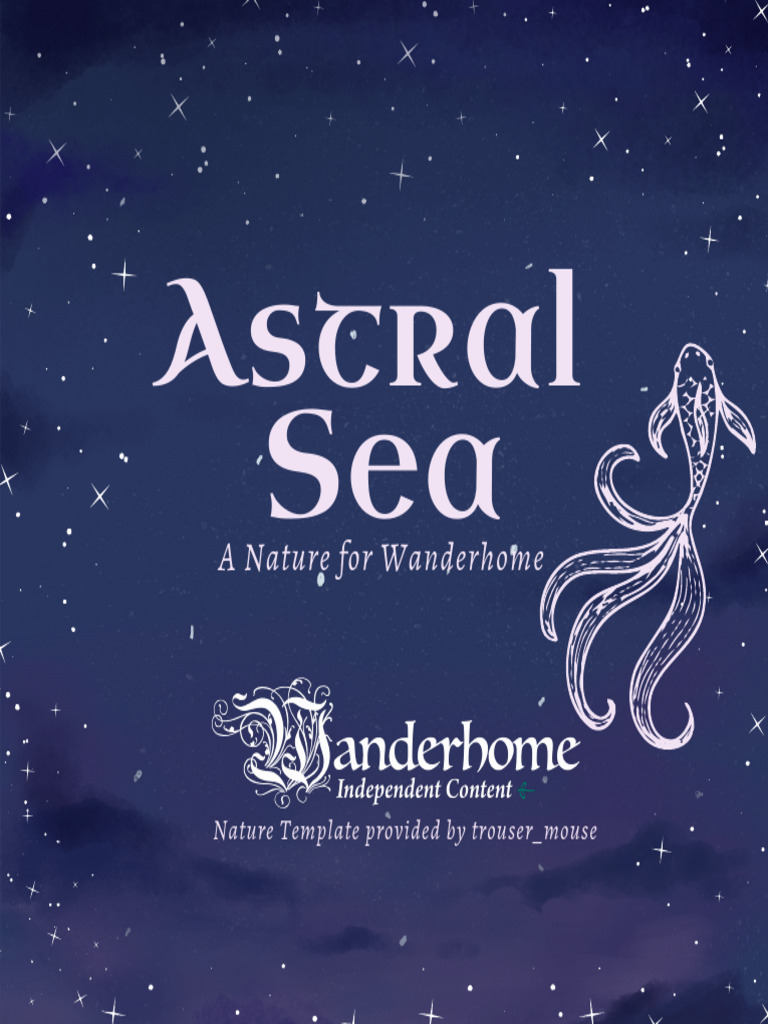 Astral Sea: A Nature for Wanderhome | PDF | Poetry