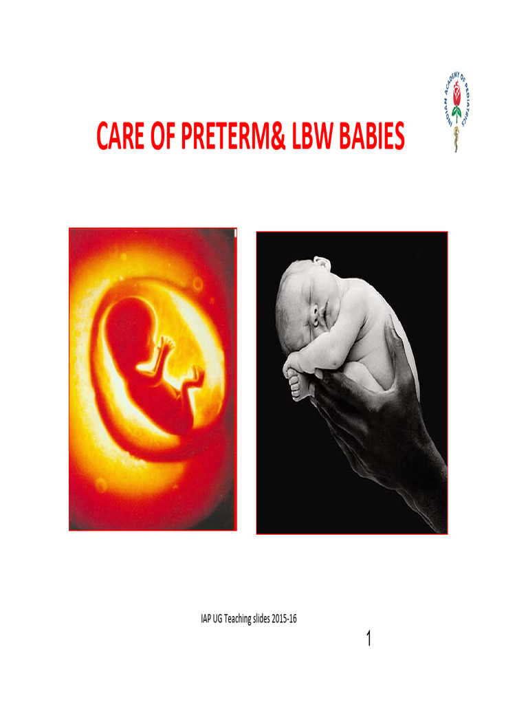 Vdocuments - MX - Care of Pretermamp LBW Babies Vims | PDF | Prenatal ...