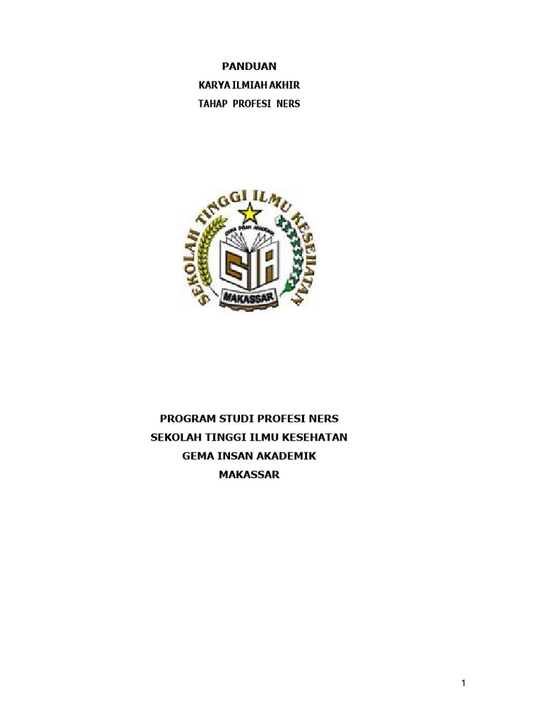 Panduan Penulisan Laporan Kasus Ners | PDF