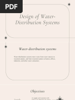 Water Distribution System Design Criteria and Planning | PDF | Pump | Water