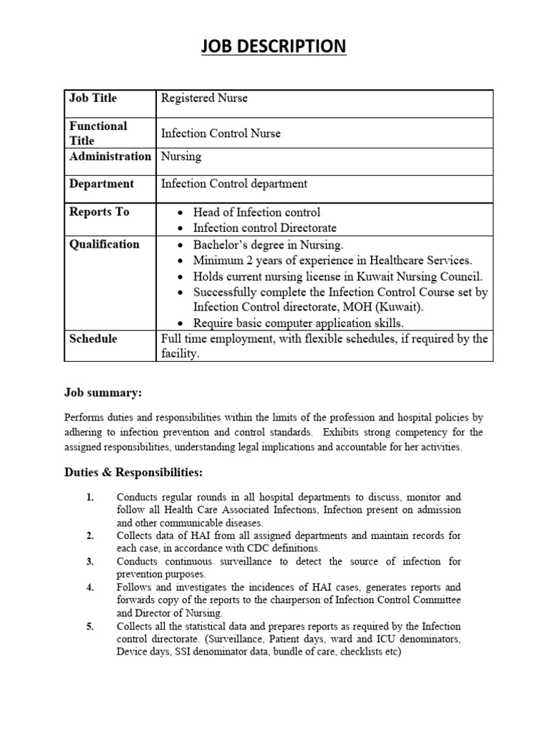 Job Description-ICN | PDF