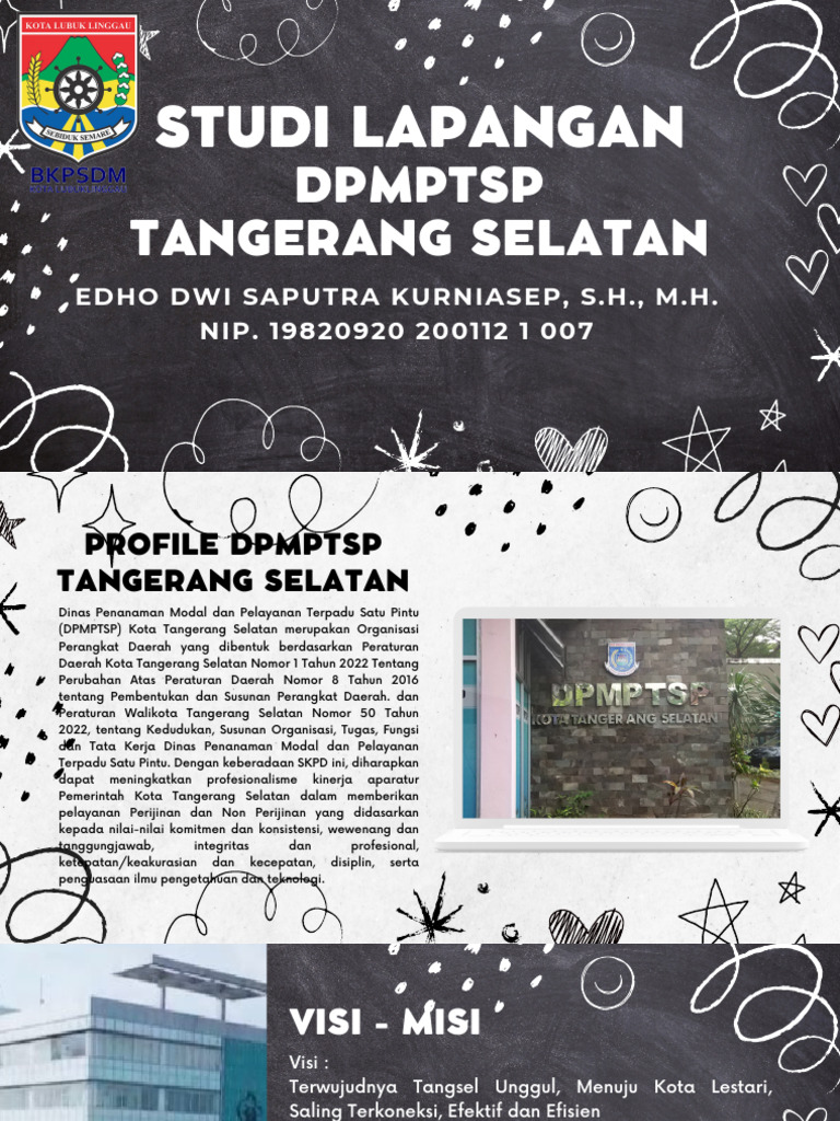Stula PKP - DPMTSP Tangerang Selatan | PDF