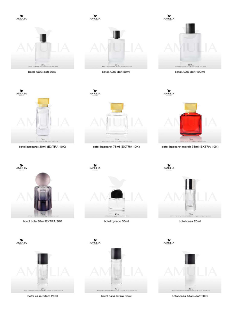 Botol Parfum | PDF