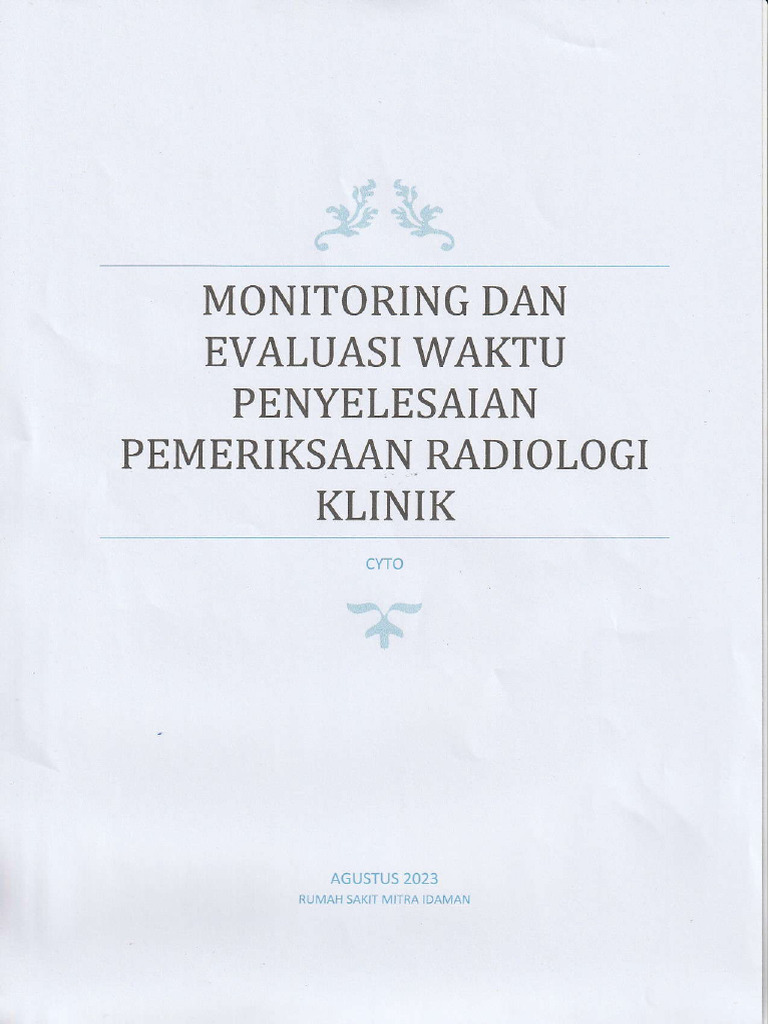 Monitoring Cito | PDF