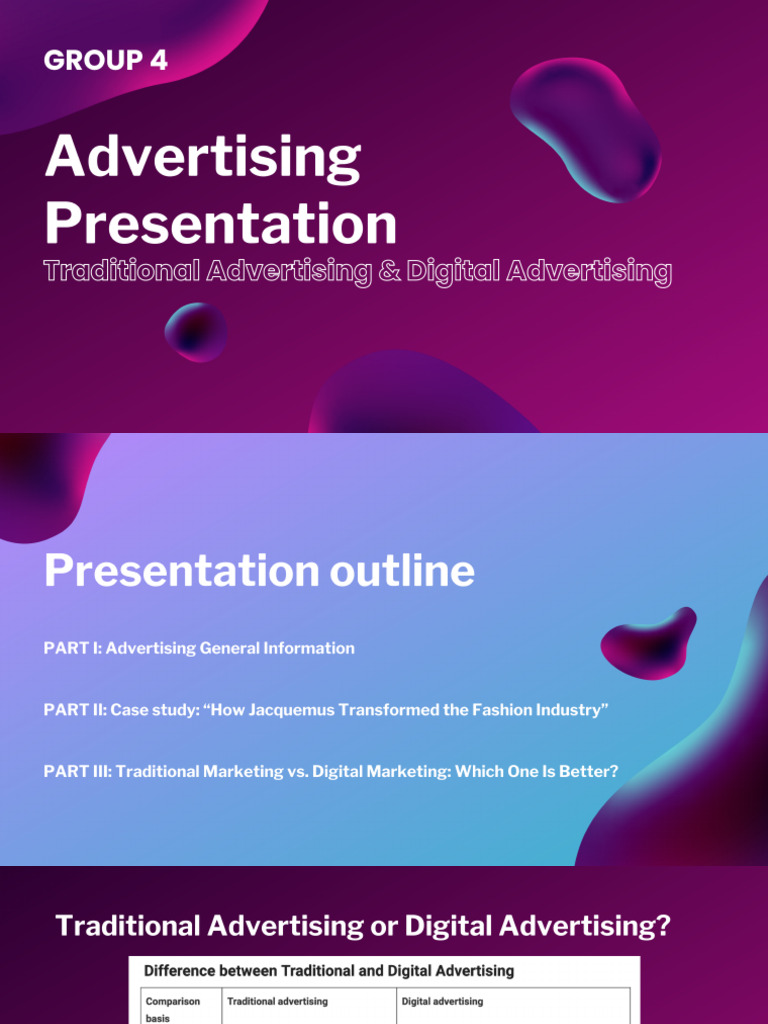 Group 4 Presentation | PDF