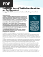 FortiSIEM Data Sheet | PDF | Cloud Computing | Computer Network