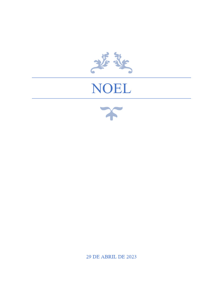 Noel Pdf