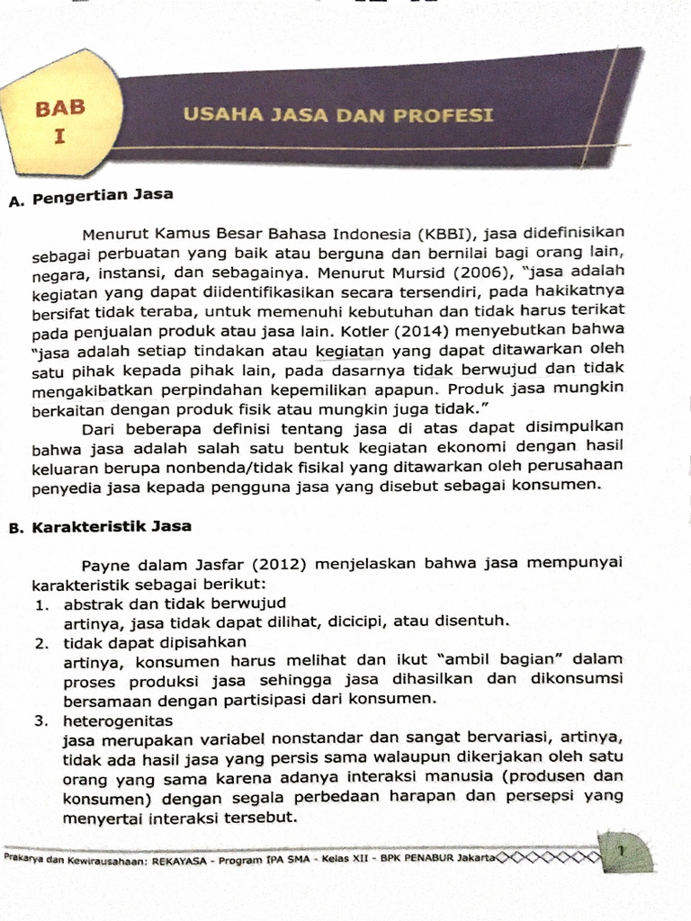 Bab 1 Pkwu | PDF