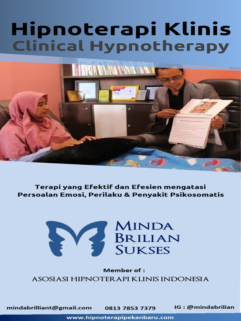 Brosur Hipnoterapi Klinis 2023 | PDF | Pengembangan Diri