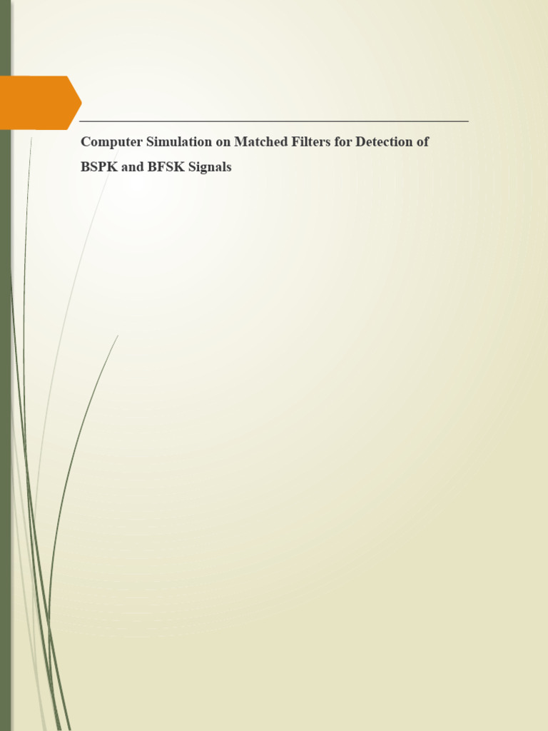 Project 2 | PDF | Modulation | Bandwidth (Signal Processing)