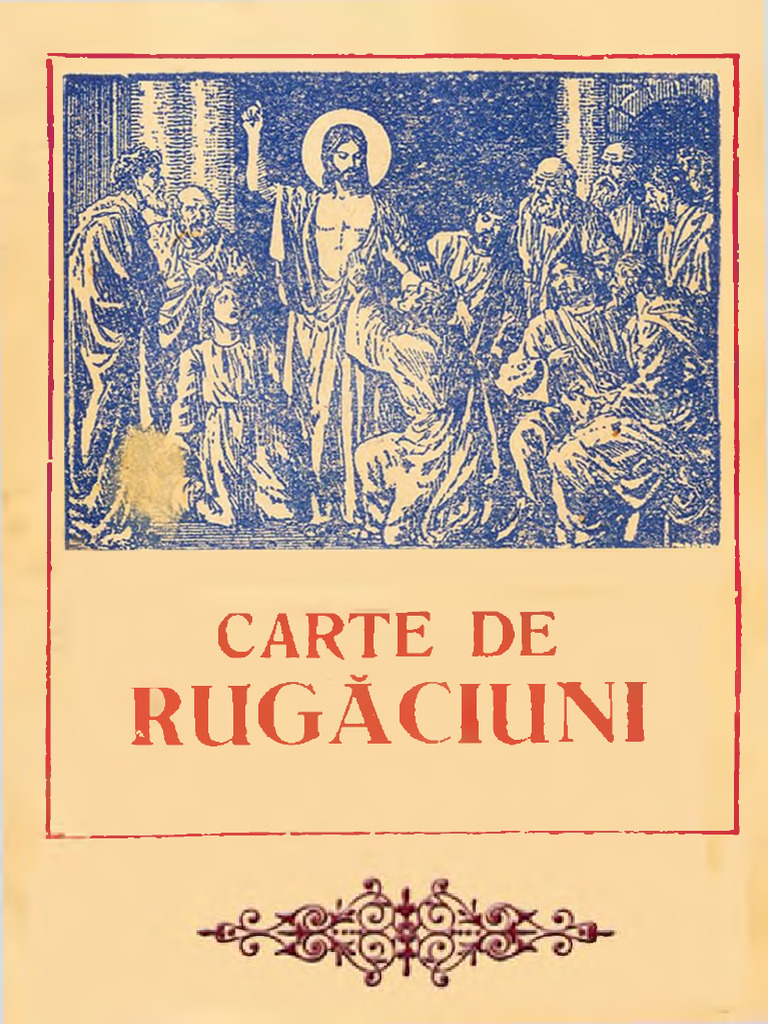 Carte Veche de Rugaciuni Cu Bookmarks | PDF