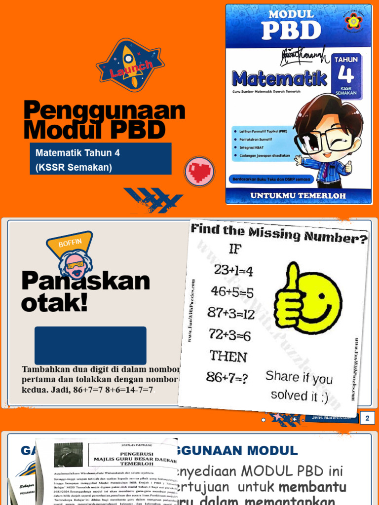 BENGKEL Penggunaan Modul PBD | PDF