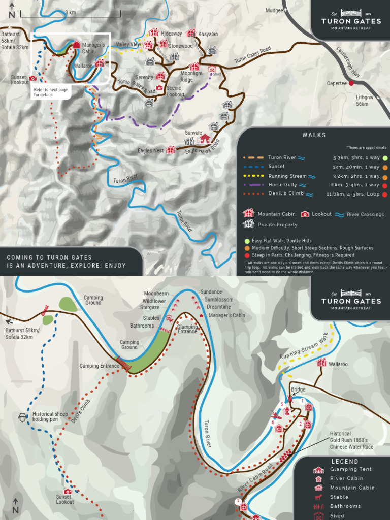 Turon Gates Map 2022 | PDF