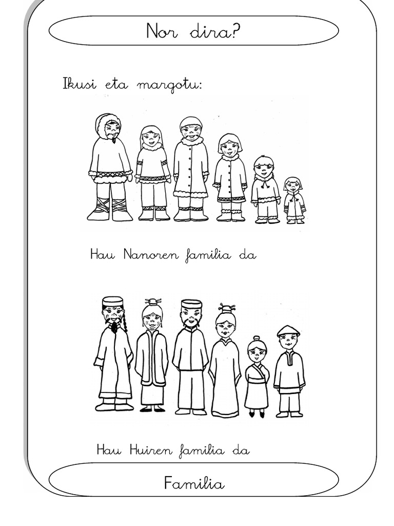 Euskara Ikasten Familia | PDF