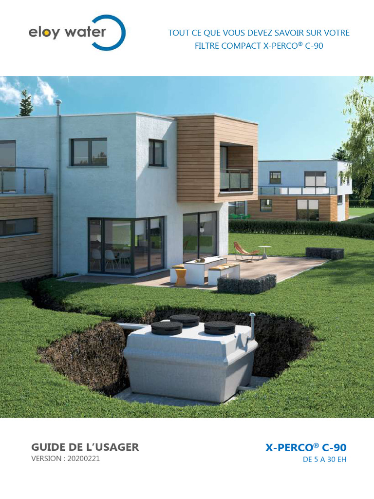 Guide De-L Usager X-Perco c-90 RW 2020 | PDF | Eaux usées | Assainissement