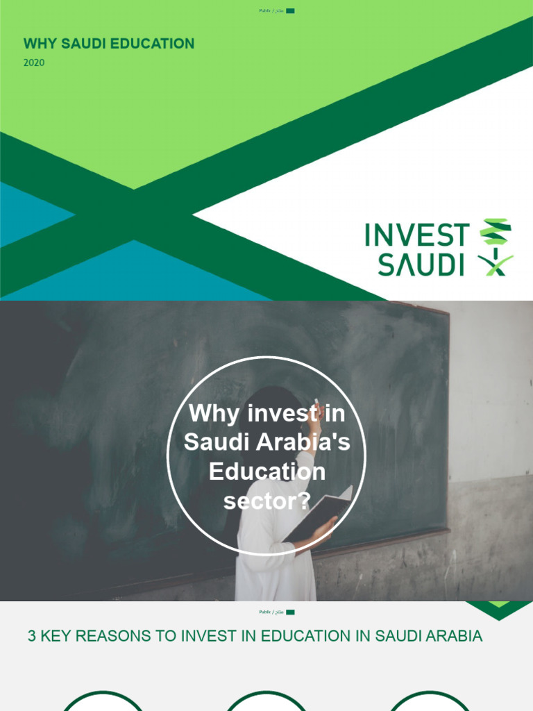 KSA Ministry of Education Presentation - Why Saudi Education - 210125 ...