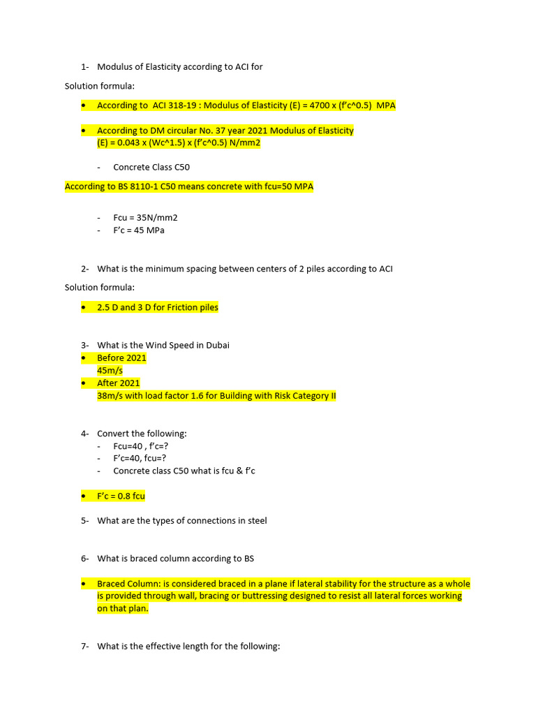 Structural Engineering Guidelines | PDF | Strength Of Materials | Beam (Structure)