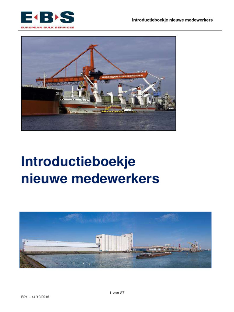 R21 Introductieboekje Nieuw Personeel 141016 | PDF