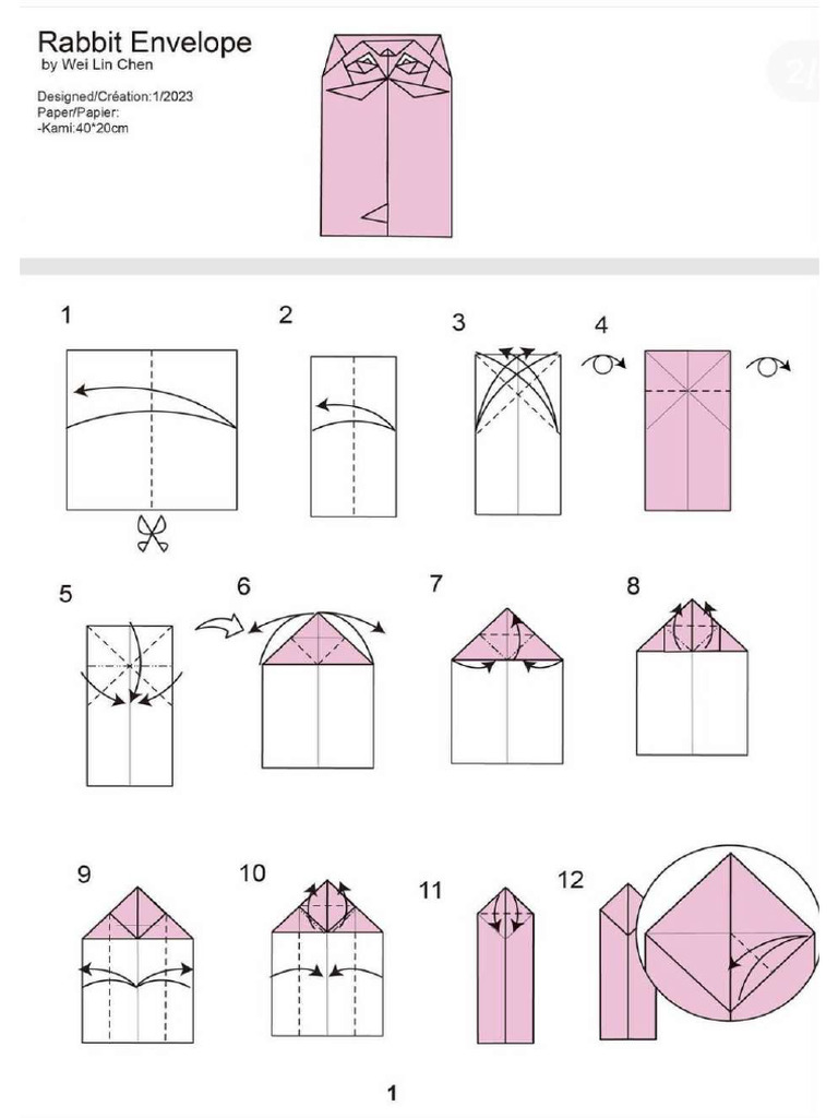 Rabbit Envelope - Wei Lin Chen | PDF