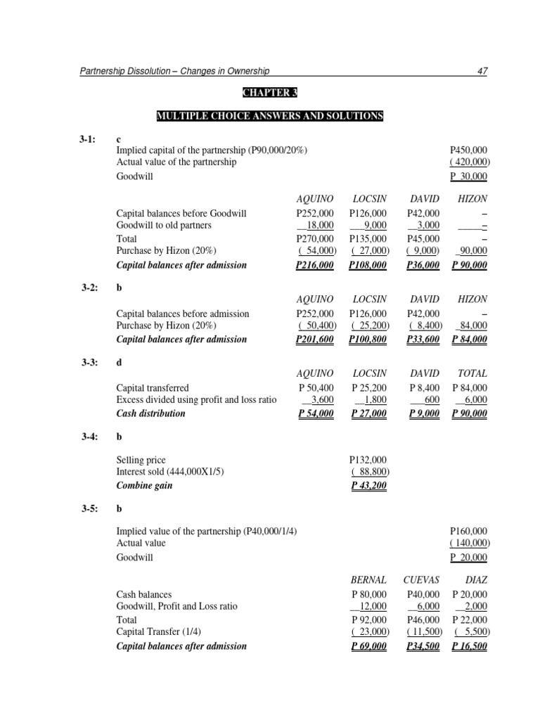 CHAPTER 3 Dissolution | PDF