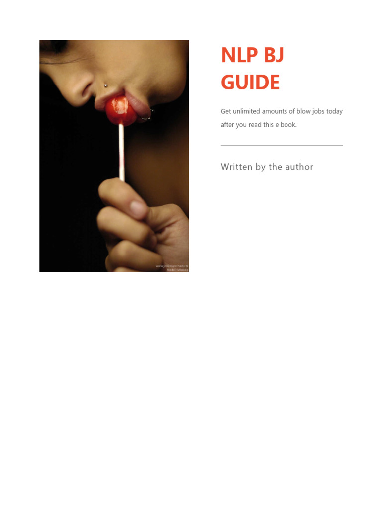 How To Get A BlowJob | PDF