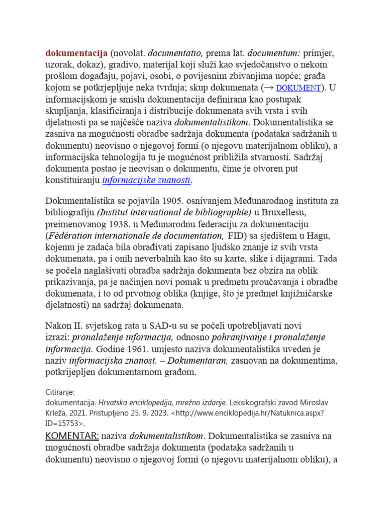 Dokumentacija Sss | PDF