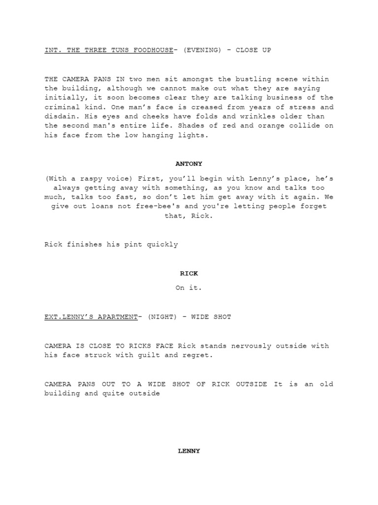 First Script 1 | PDF