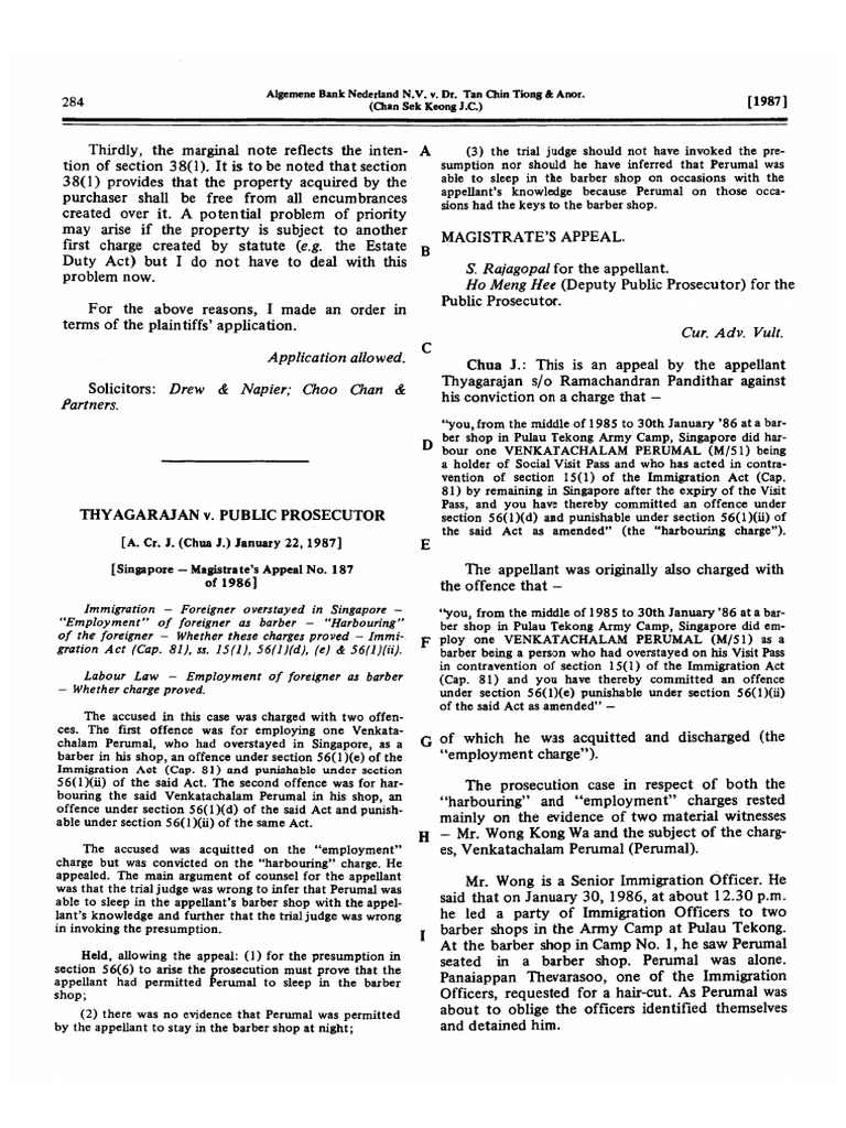 (1987) 2 MLJ 284 | PDF