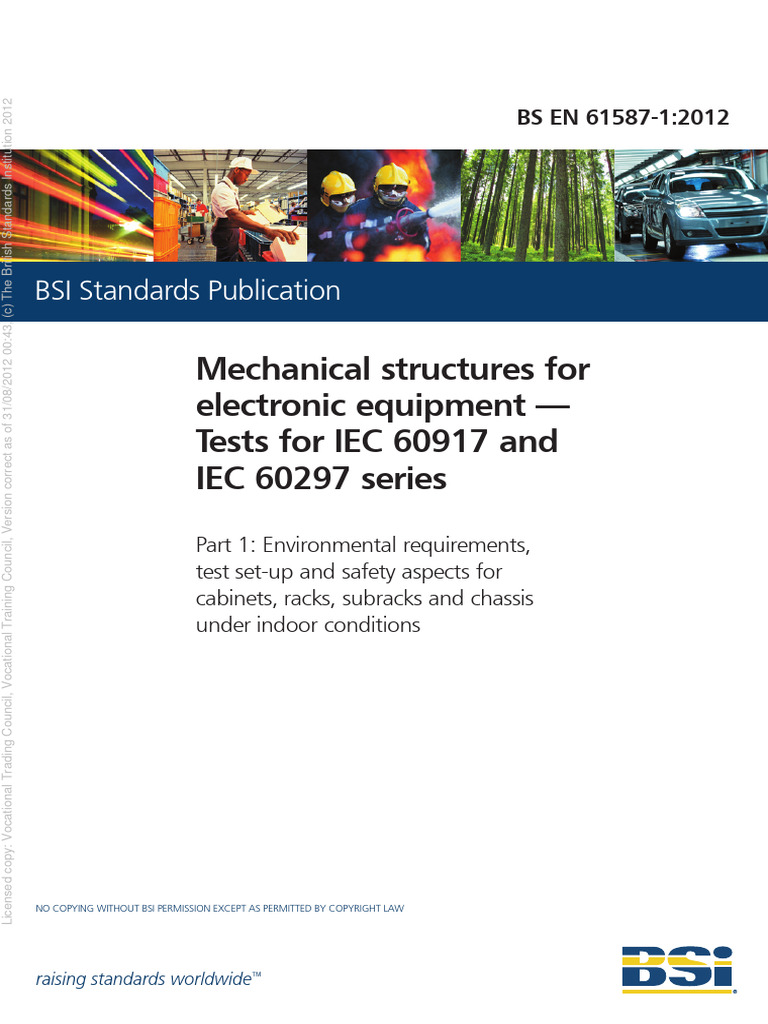 BS en 61587-1-2012 | PDF | International Electrotechnical Commission ...