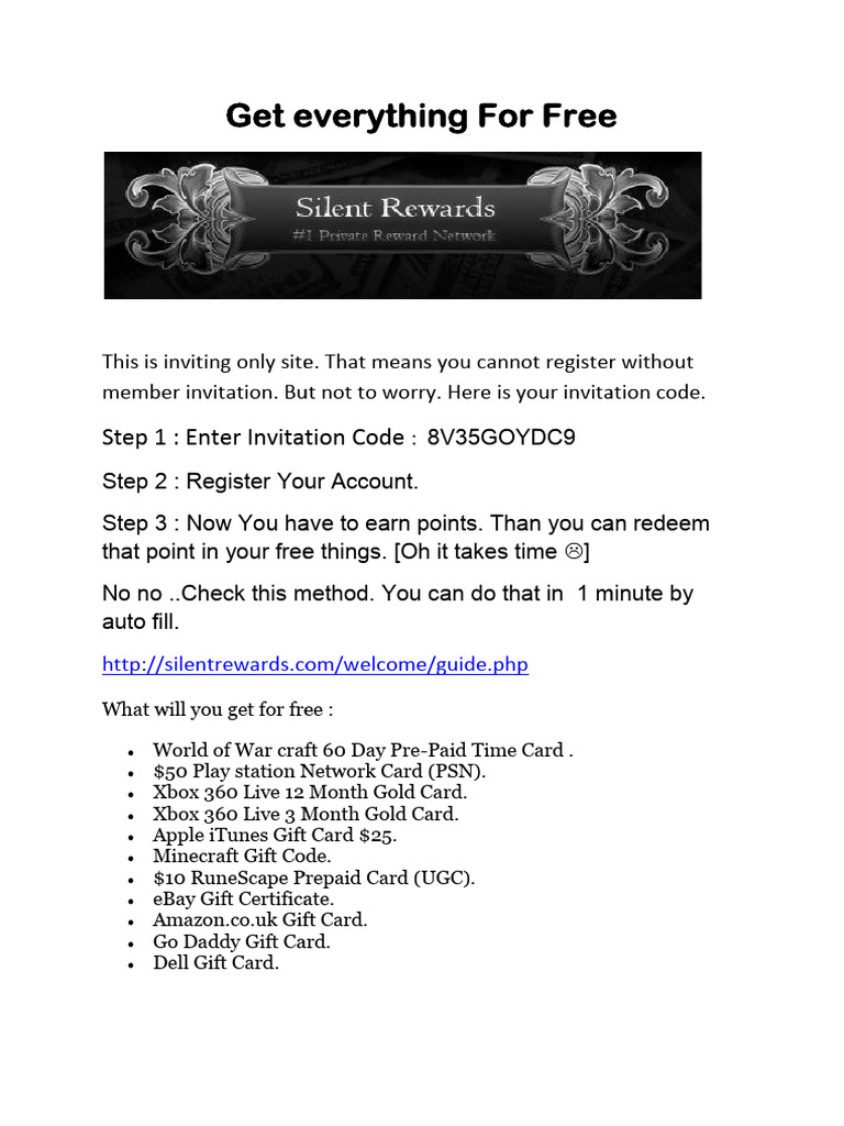 Get Everything For Free | PDF