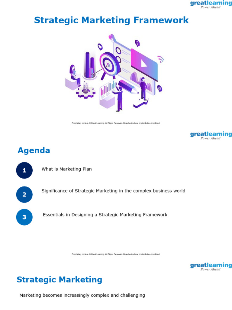 Strategic Marketing Framework | PDF