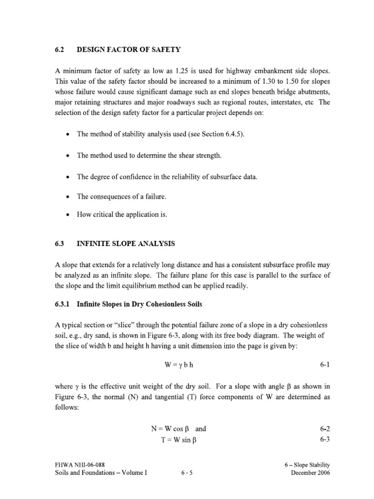Infinite And Finite Slope Analysis Pdf