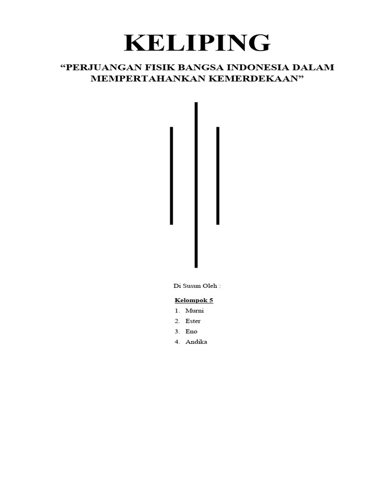 Keliping Perjuangan Fisik Mempertahankan Kemerdekaan | PDF