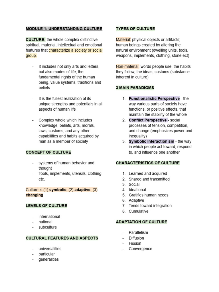 Pop Culture Notes | PDF