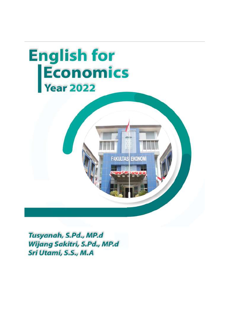 Bahan Ajar Bhs Inggris Ekonomi 2023 | PDF | Speed Reading | Alphabet