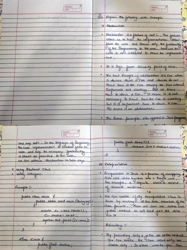 Java Theory Assignment | PDF