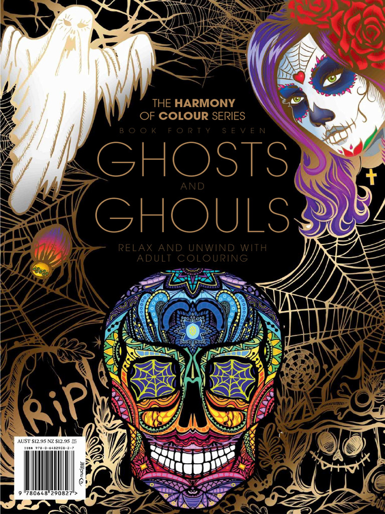 Colouring Book - Issue 47 Ghosts and Ghouls | PDF