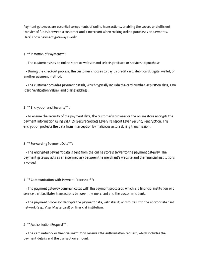 Payment Gateways | PDF