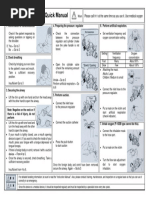 Scba Donning Instruction | PDF | Underwater Diving | Diving Equipment