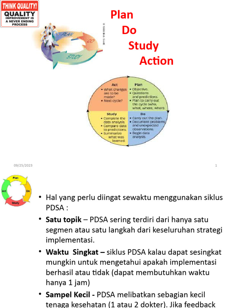 6a. CTH Perbaikan Mutu Dengan PDSA | PDF