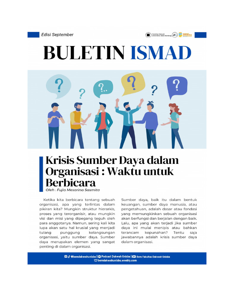 Buletin 1 | PDF