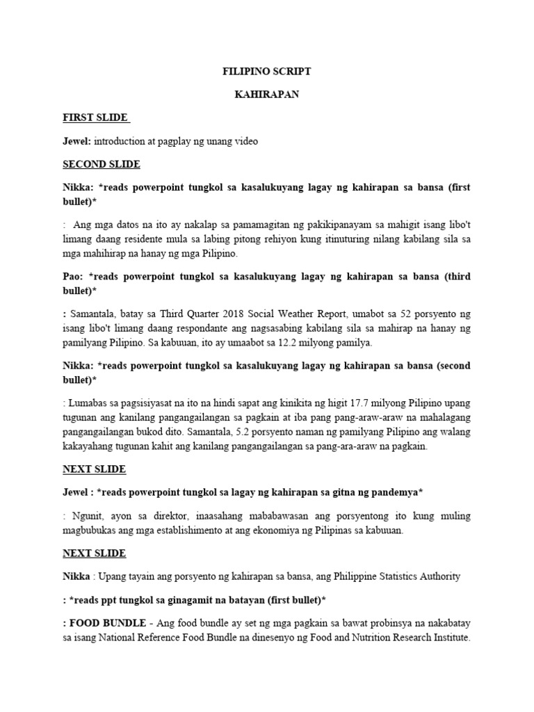 Filipino Script | PDF