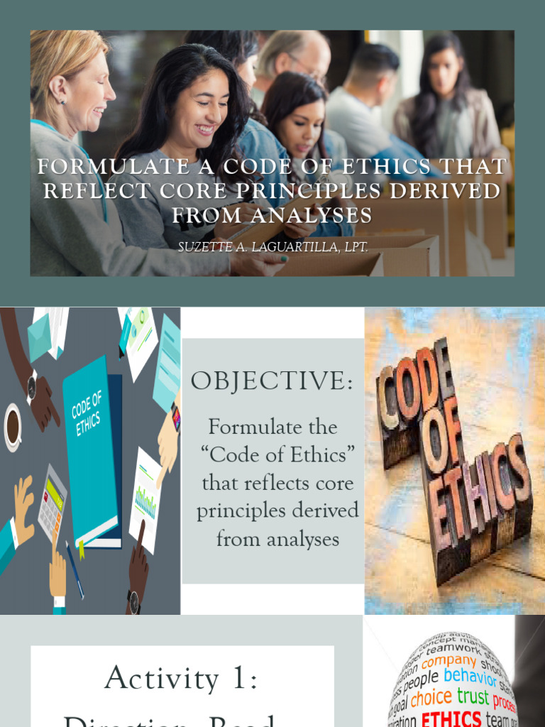 Code of Ethics | PDF | Morality
