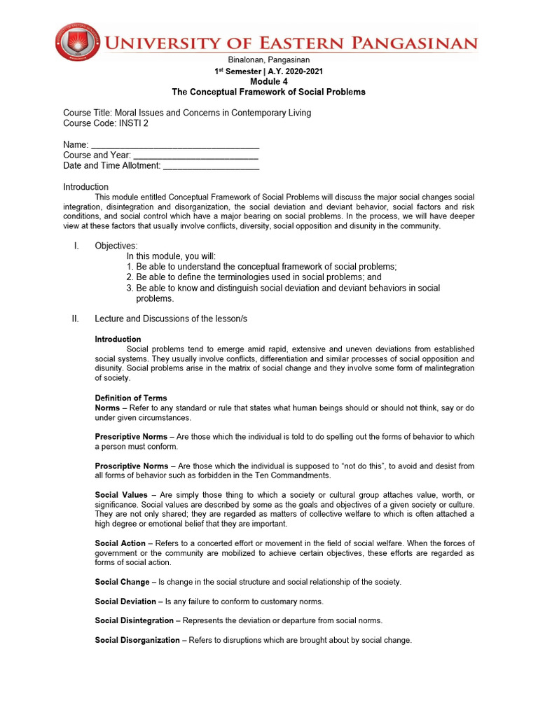 Module 4 Inst 1 | PDF