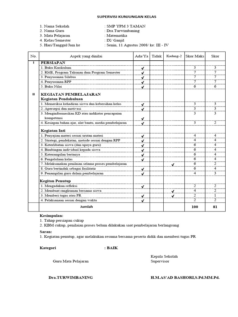 Supervisi Klinis | PDF | Karier & Perkembangan