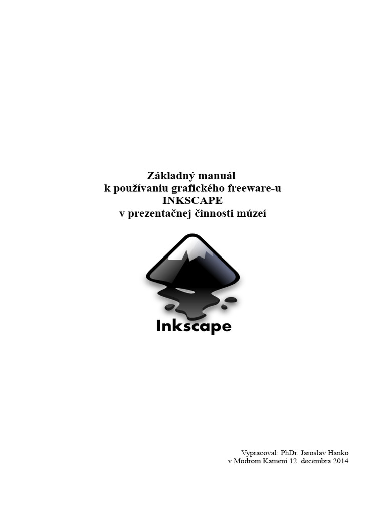 Inkscape Manual | PDF